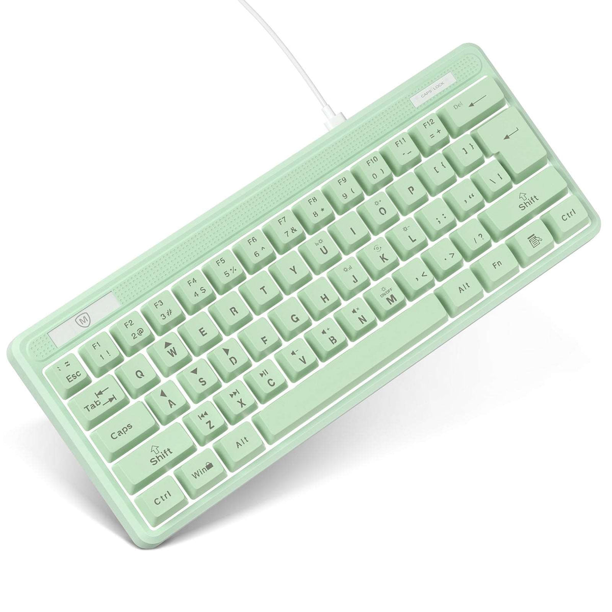 Mini Backlit Wired Keyboard for Computer AK-100 – Micropack