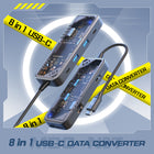 USB C Hub 8 in 1 Multiport Adapter MDC-N8T-New – Micropack