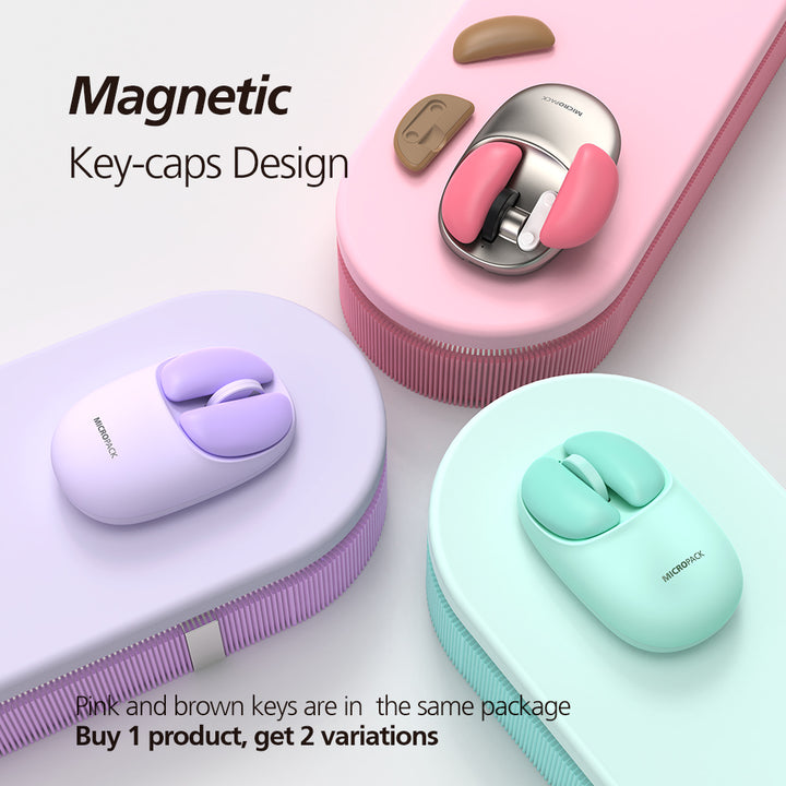 Rechargeable 2.4GHz + Bluetooth Wireless Mouse ML-202W – Micropack