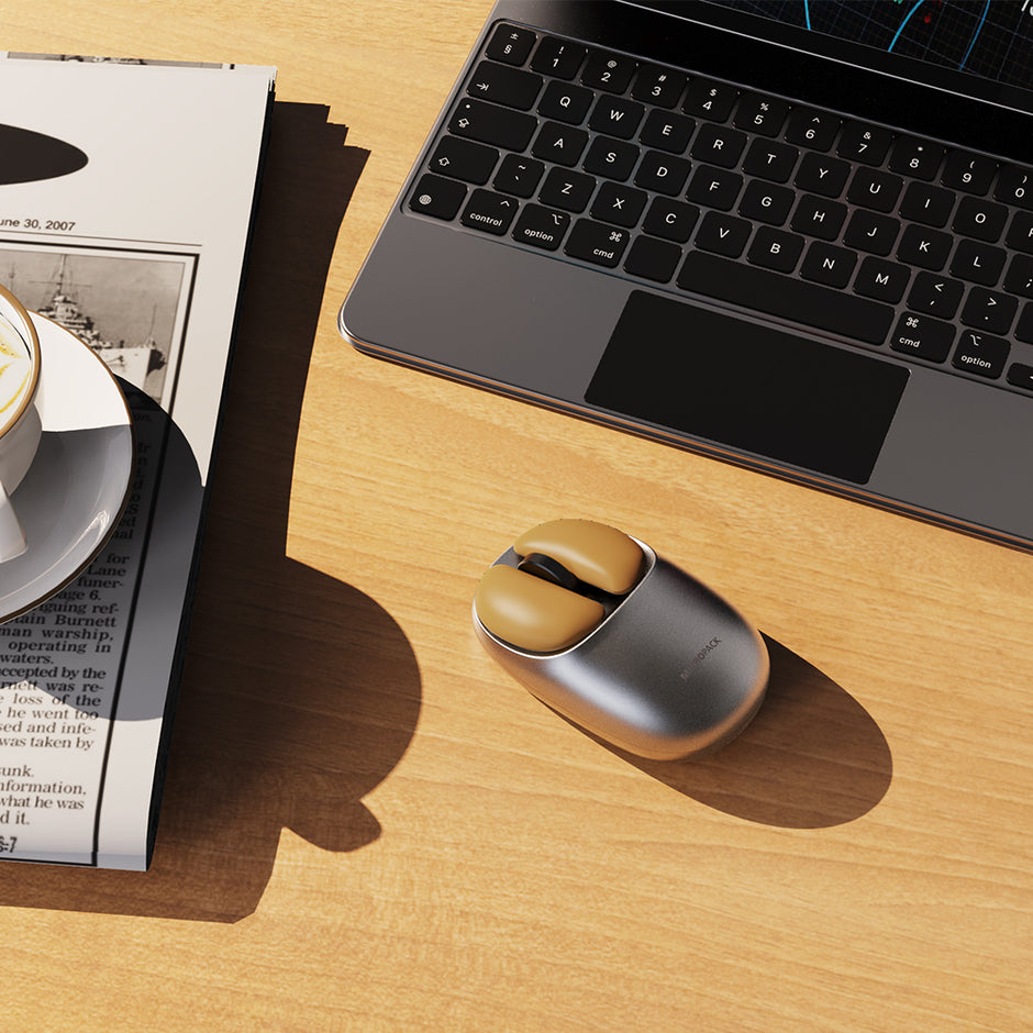 Rechargeable 2.4GHz + Bluetooth Wireless Mouse ML-202W – Micropack