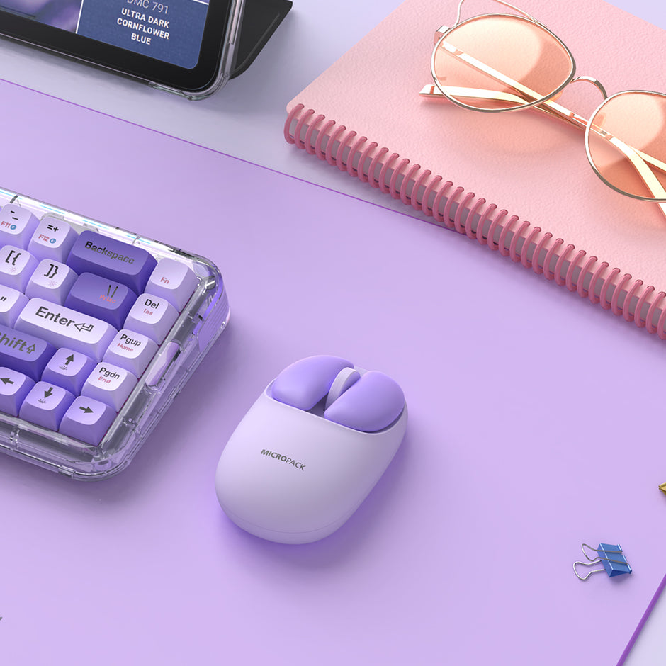 Rechargeable 2.4GHz + Bluetooth Wireless Mouse ML-202W – Micropack