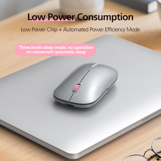 Rechargeable 2.4G + Bluetooth Wireless Mouse ML-203W – Micropack
