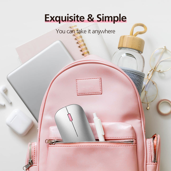 Rechargeable 2.4G + Bluetooth Wireless Mouse ML-203W – Micropack