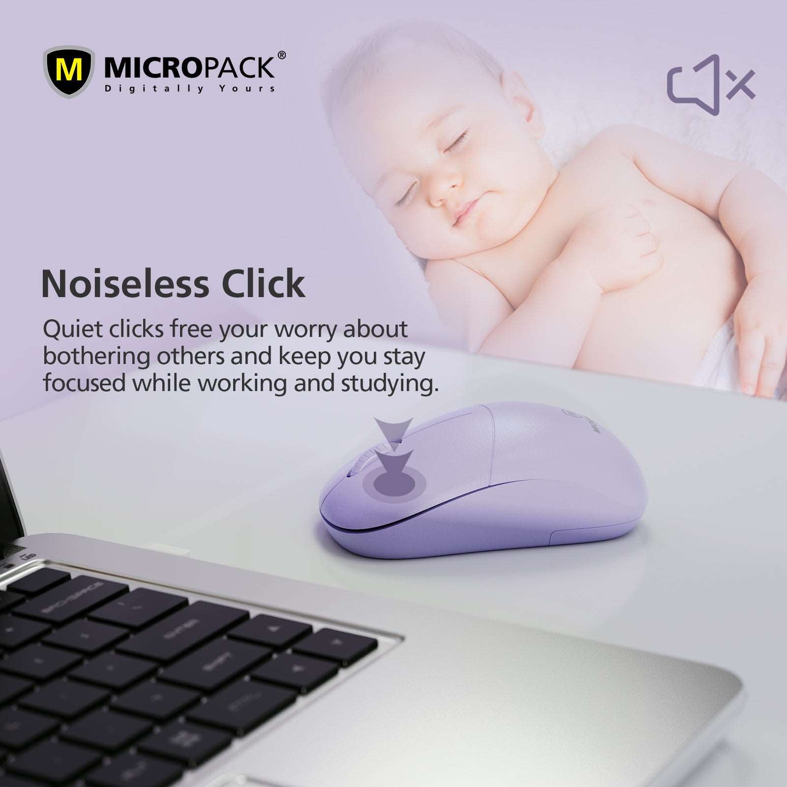 2.4G Wireless Mouse for Computer Laptop MP-712W – Micropack