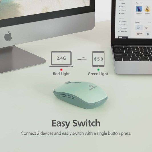 Bluetooth 2.4G USB Wireless Mouse for Computer Laptop MP-729B – Micropack