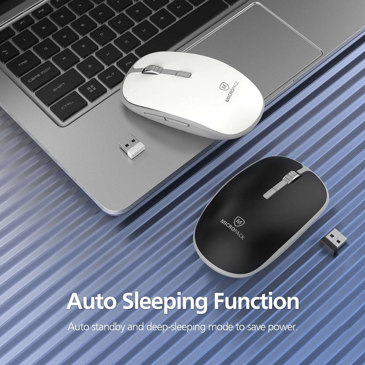 Bluetooth 2.4G USB Wireless Mouse for Computer Laptop MP-729B – Micropack