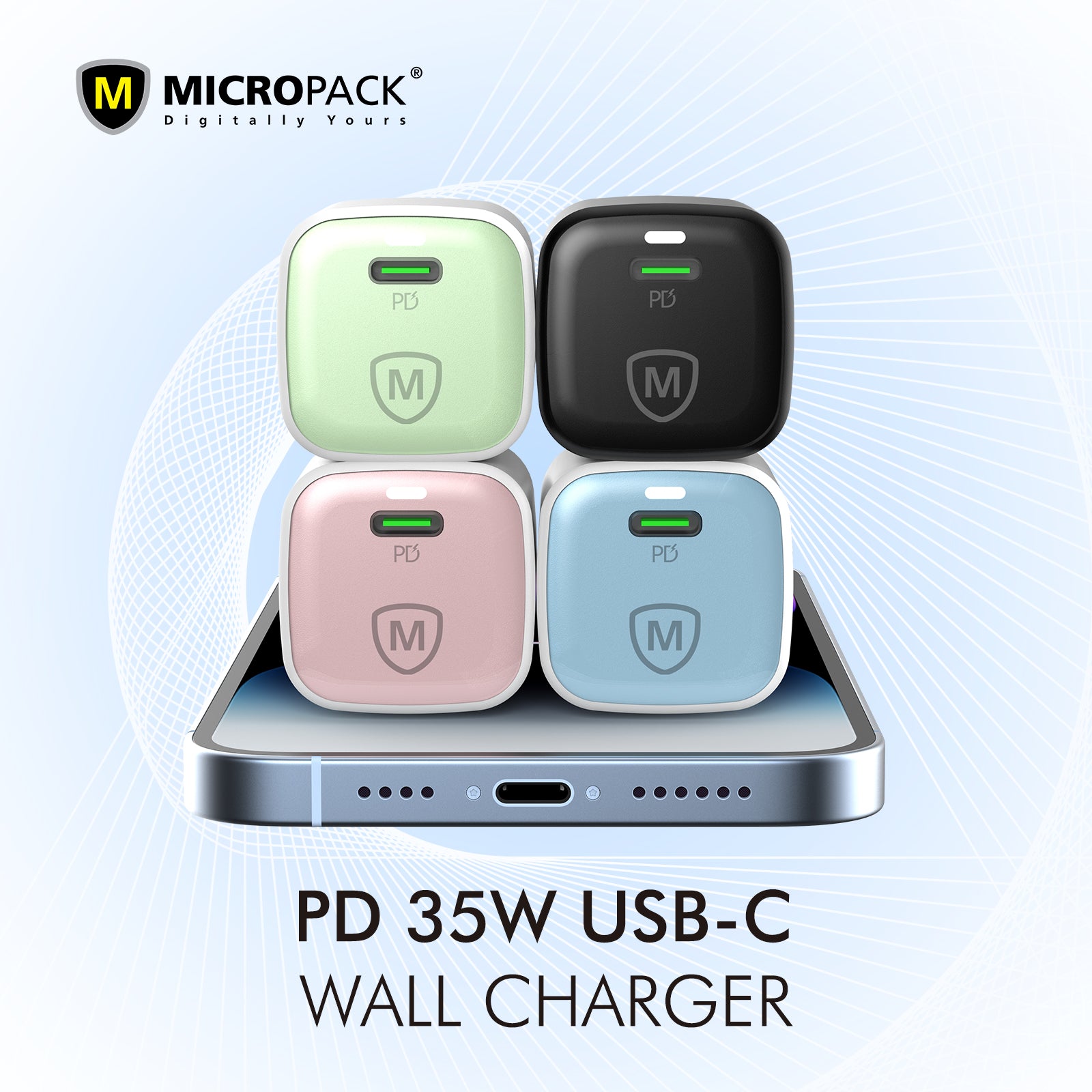 35W USB-C Universal Wall Charger MWC-135 – Micropack