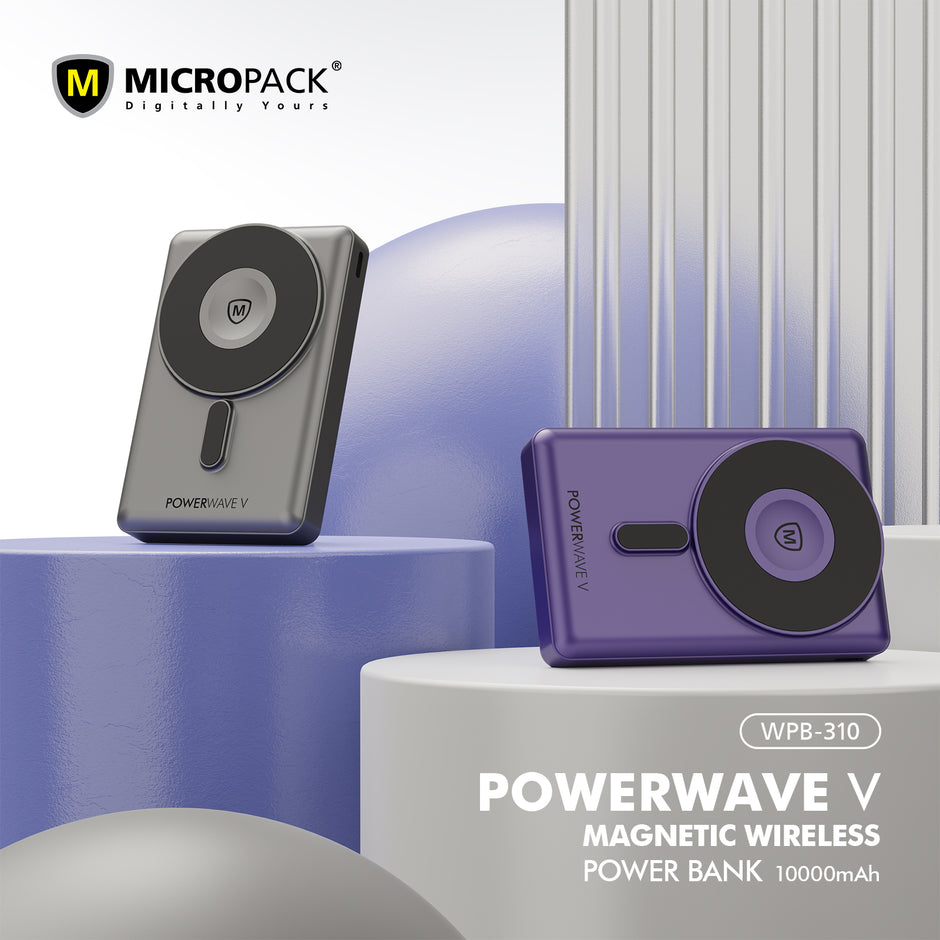 3 in 1 Fast Charging Magnetic Wireless Power Bank 10000mAh WPB-310 ...