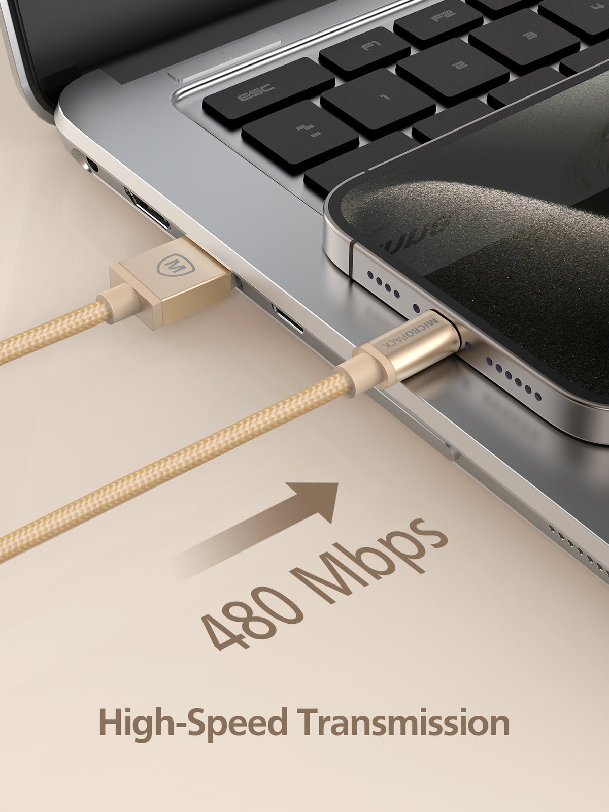 USB A to Lightning Cable I-601 – Micropack