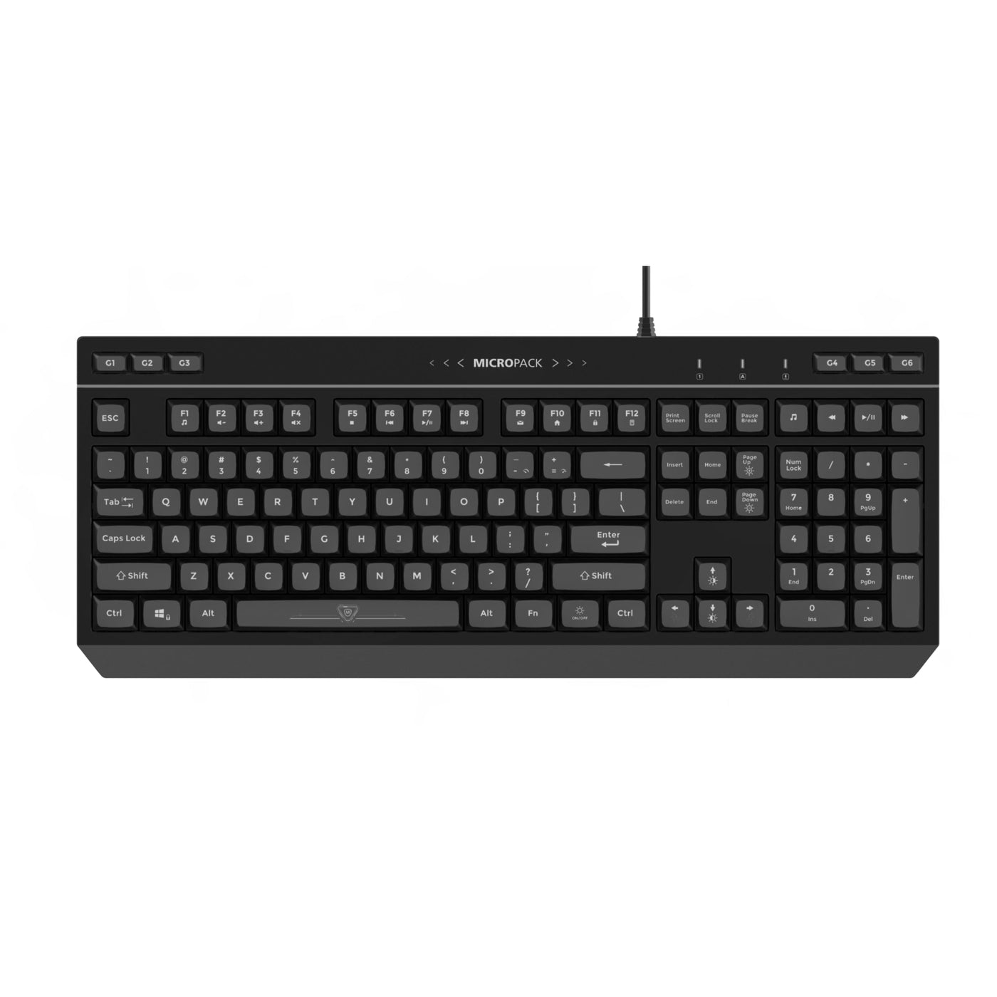 Supply RGB Wired Gaming Keyboard Wholesale LED Keyboard MICROPACK GK-20 ...