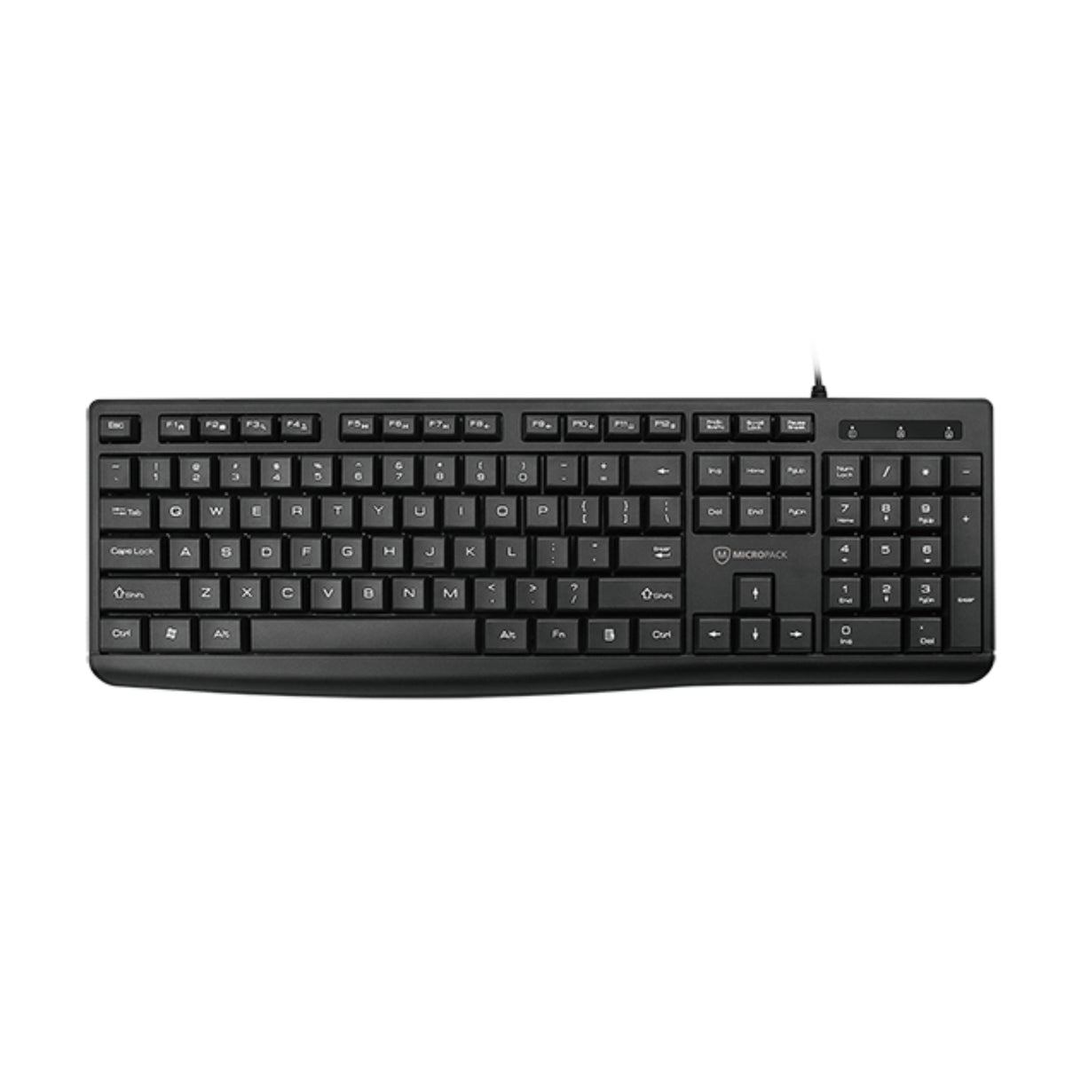Wired Computer Monitor Keyboard Micropack K-206