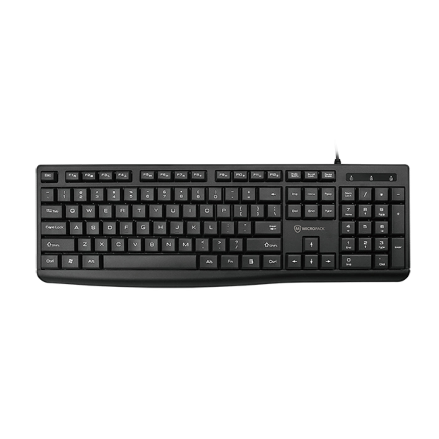 Wired Computer Monitor Keyboard Micropack K-206