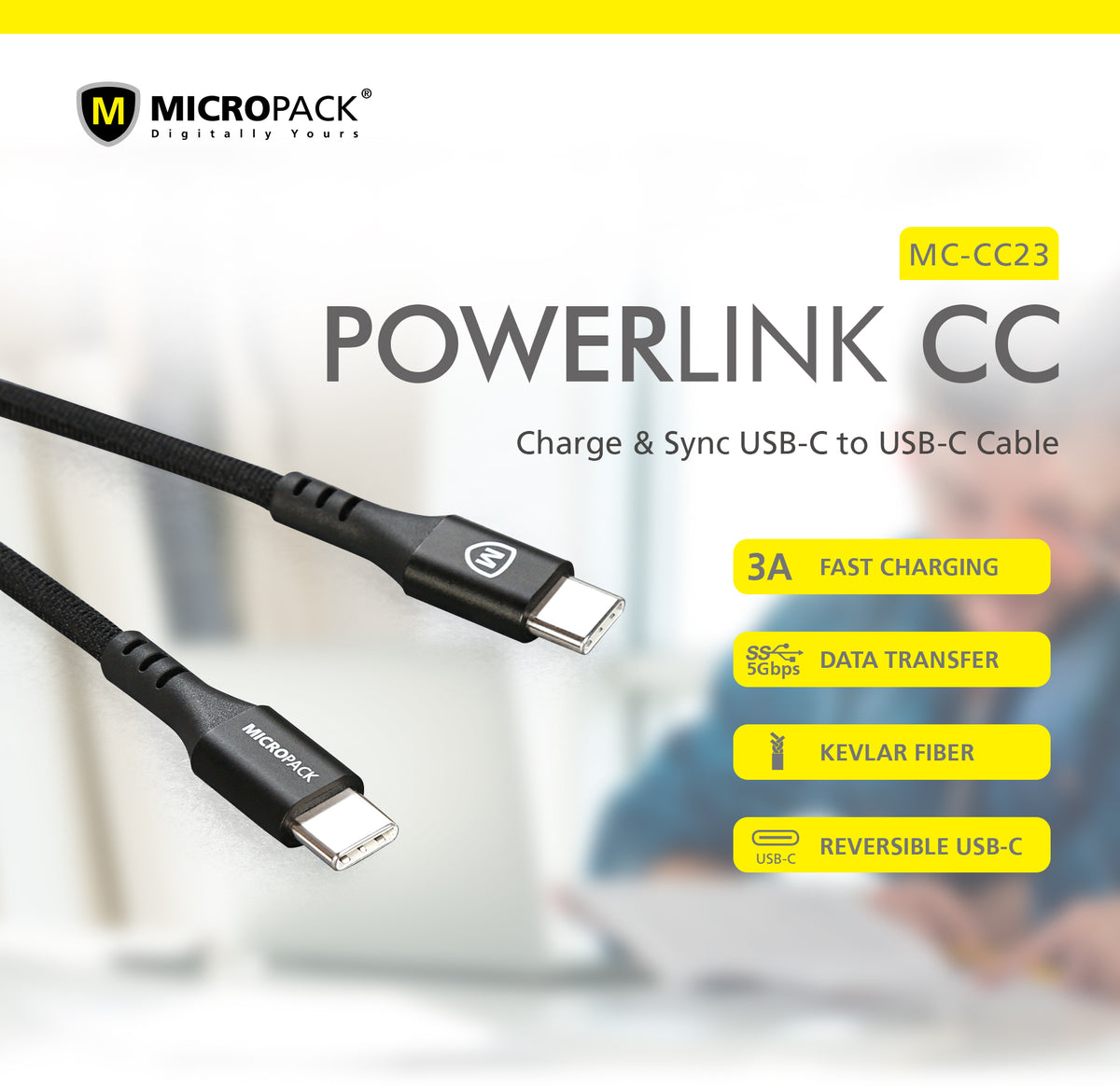 Micropack USB Charging Cable Series