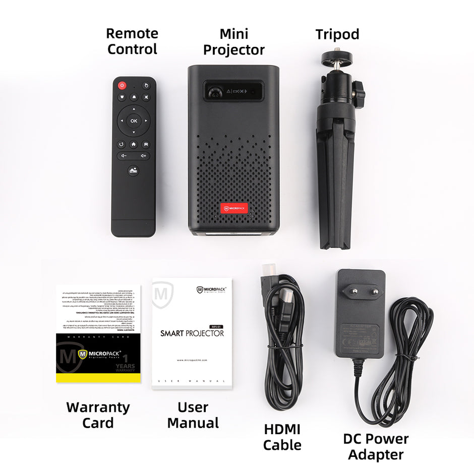 Mini DLP 4K Projector Micropack MPJ-01