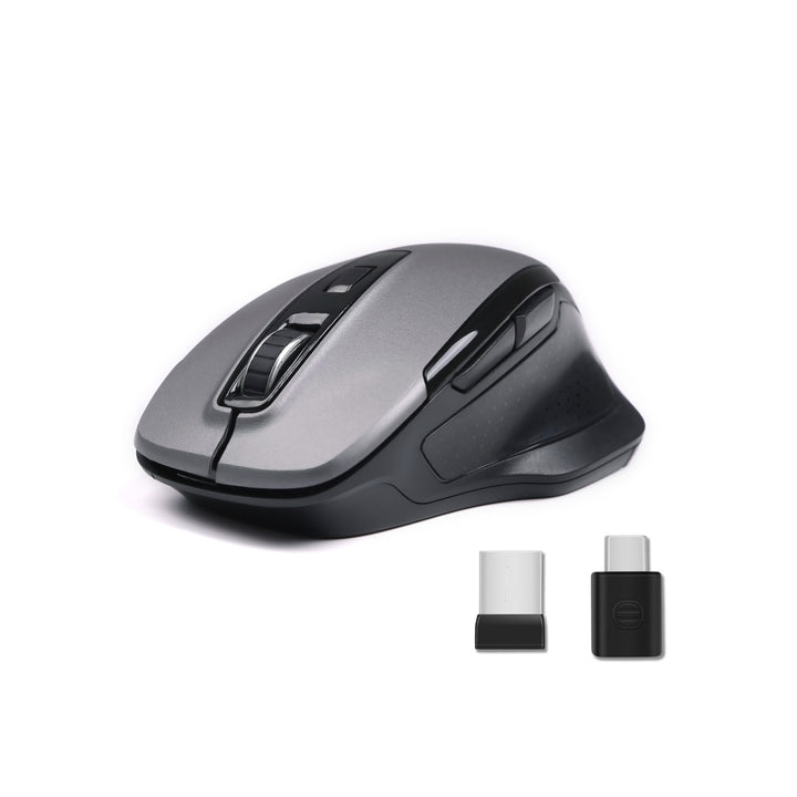 USB C Wireless Computer Laptop Mouse Dual Receivers Micropack MP-752W