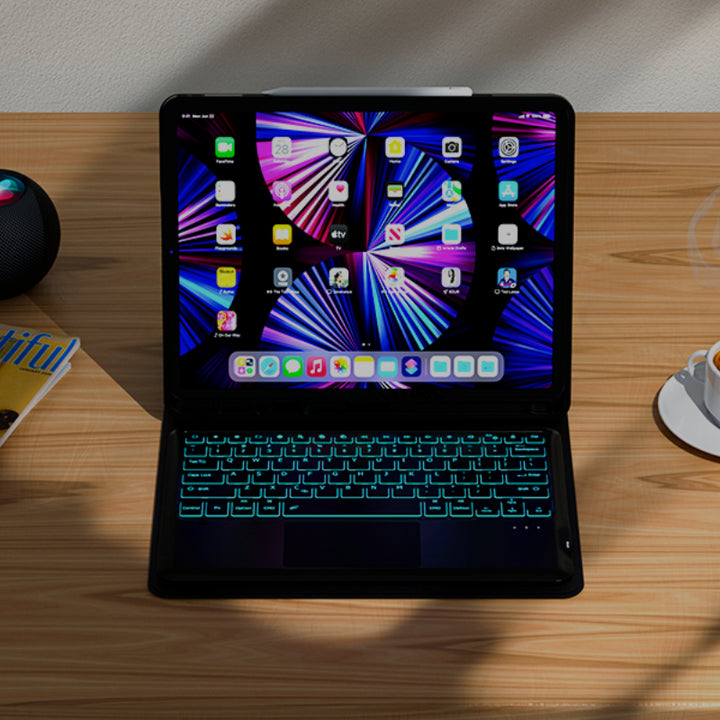 Tablet Case with Bluetooth Wireless Detachable Keyboard Micropack IPC-01