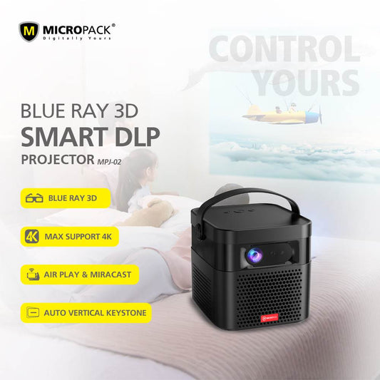 Wholesale Projectors Smart DLP Support 4K MPJ-02 – Micropack